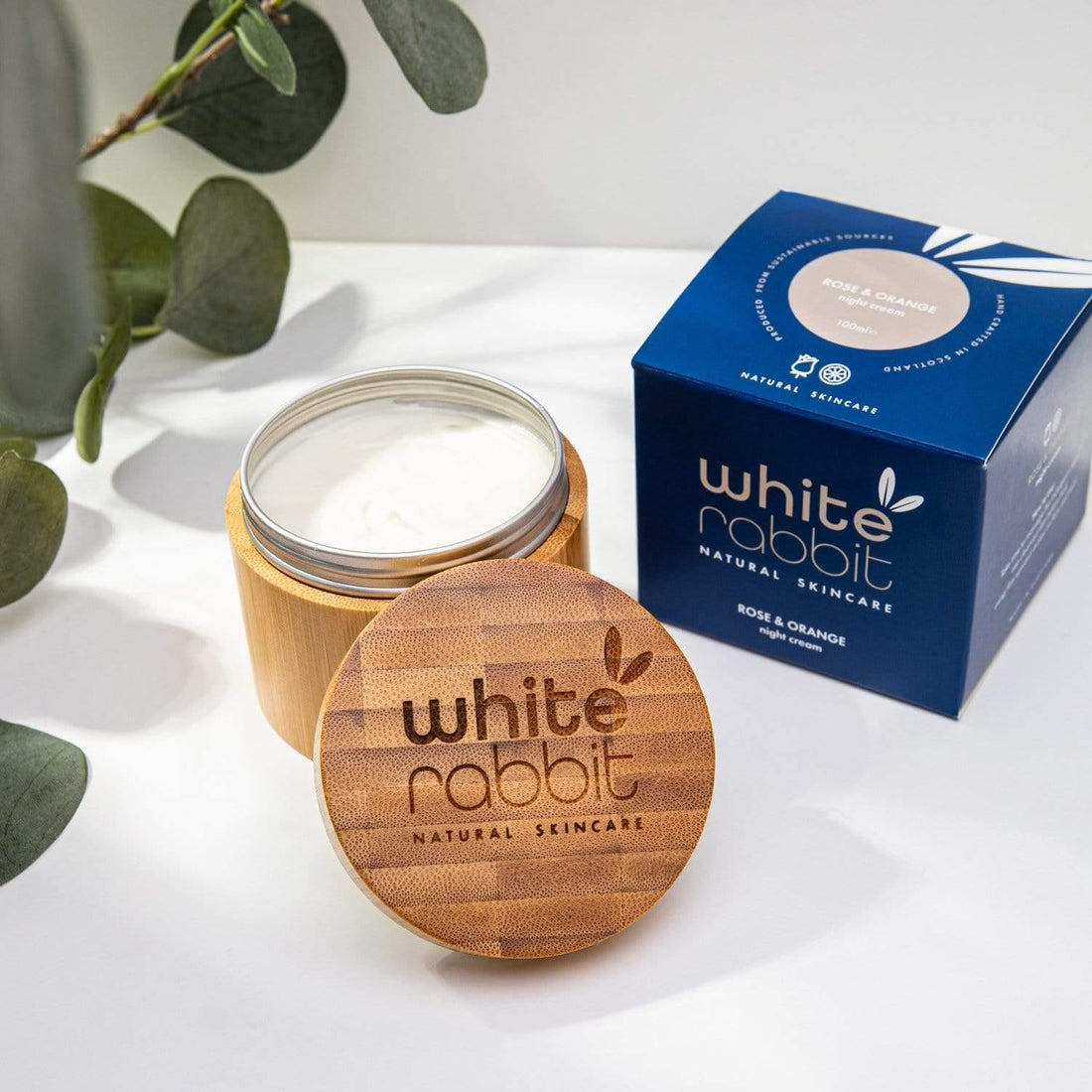 White Rabbit Skincare - Rose & Orange Night Cream – White Rabbit Skin Care
